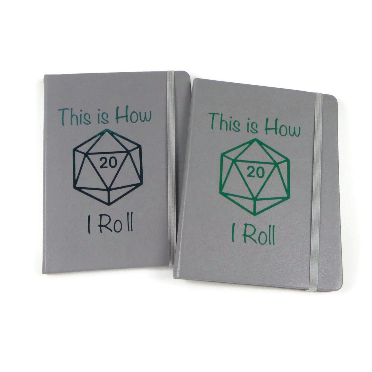 This is How I Roll Notebook - Grey